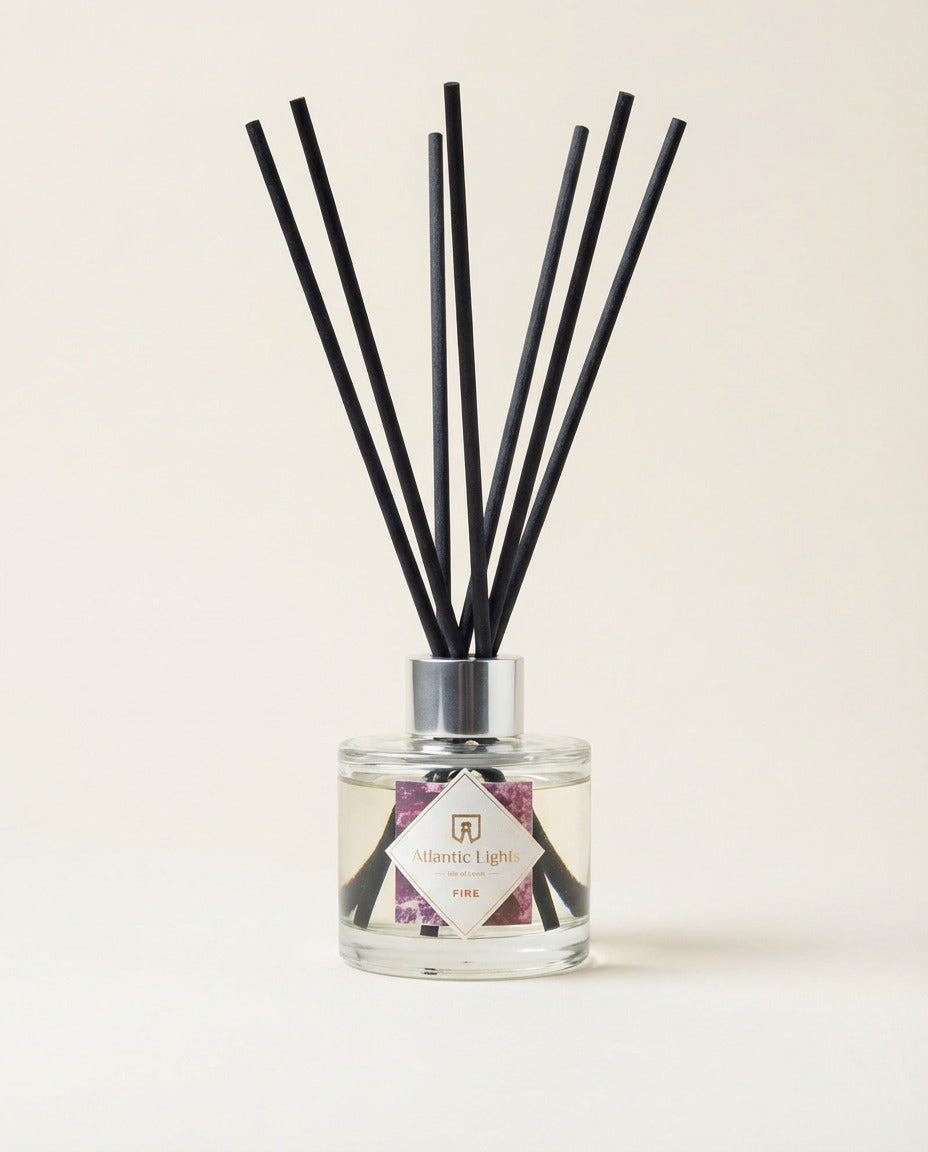 Fire Reed Diffuser - Hebridean Bluebell – Atlantic Lights